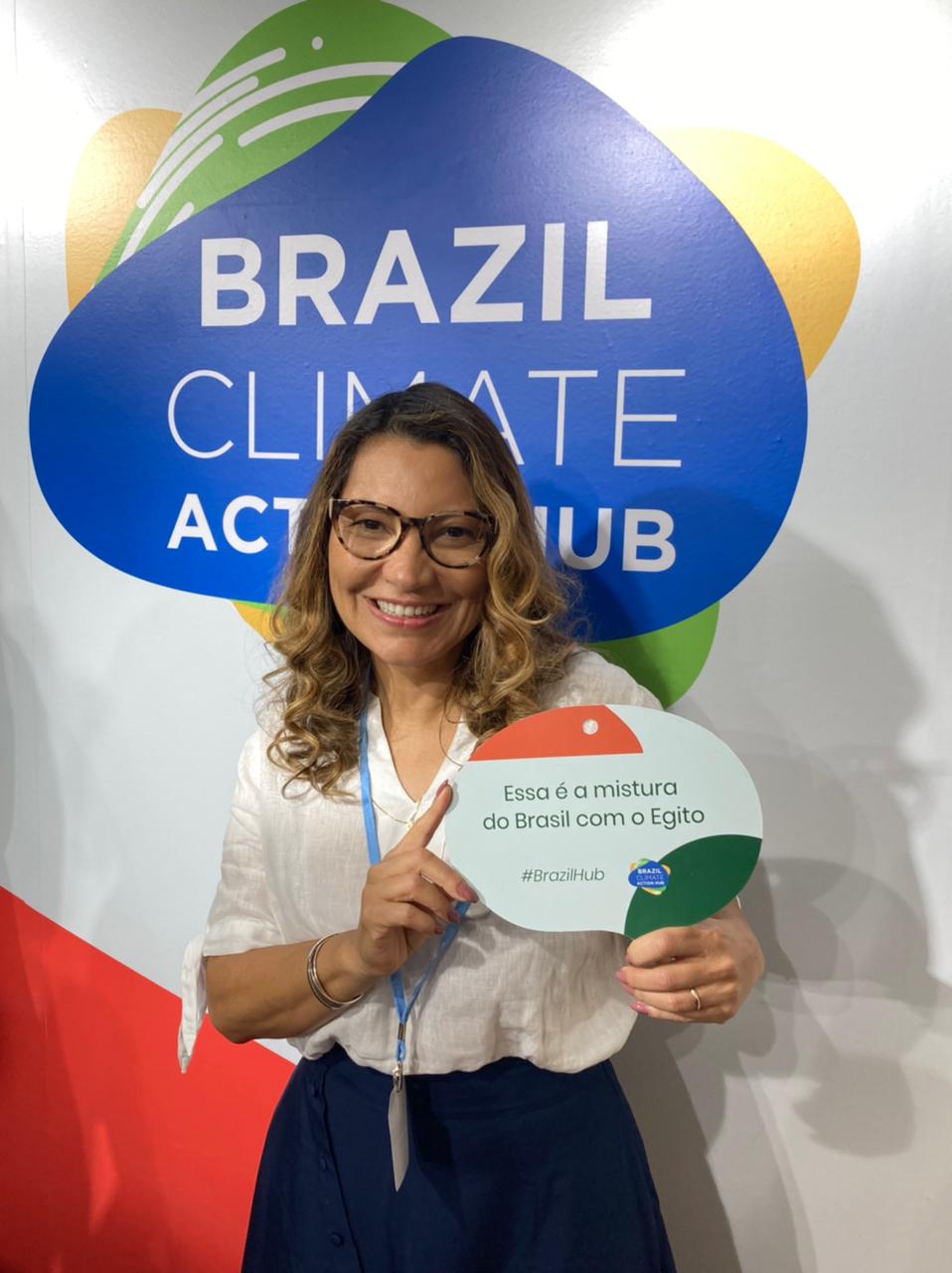 Janja, futura primeira-dama, visita o Brazil Climate Action Hub nesta ...